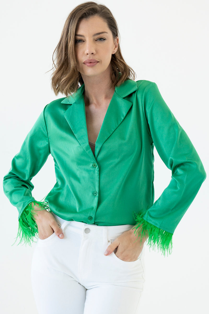 Feather Blouse